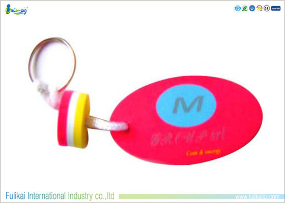 Customized Elliptical Eva Foam Puzzle Toys Key Chains As Accessories