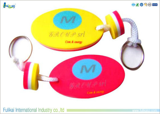Customized Elliptical Eva Foam Puzzle Toys Key Chains As Accessories
