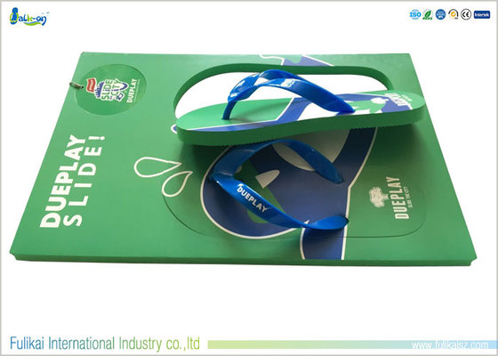 High Density Beach Slippers, Men Size Gift Flip Flops With Colorful Patterns