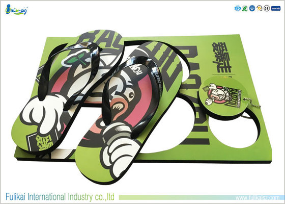 Wholesale EVA Flip Flops, Customized Cartoon Characters Printing Slippers