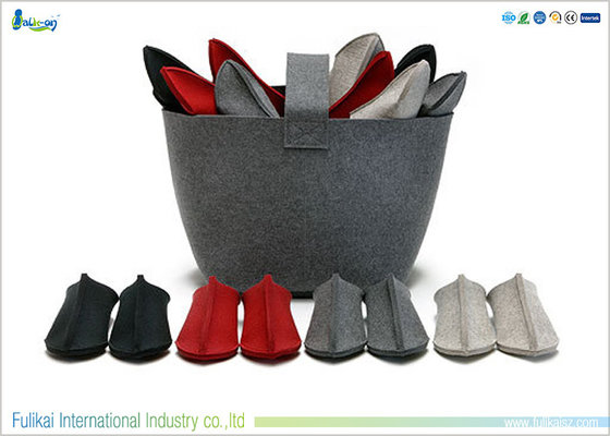 Personalize Casual Felt indoor Slippers/Cheap Hotel Slippers