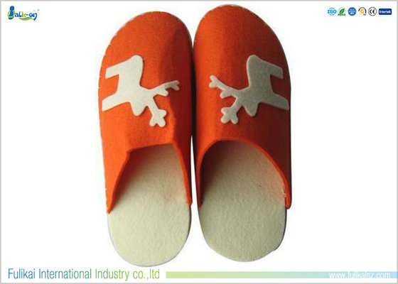 Personalize Casual Felt indoor Slippers/Cheap Hotel Slippers