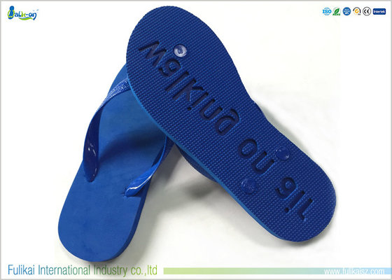 Hollow Out Blue Beach Slipper, Summer Outdoor Sandals With Size 39-42