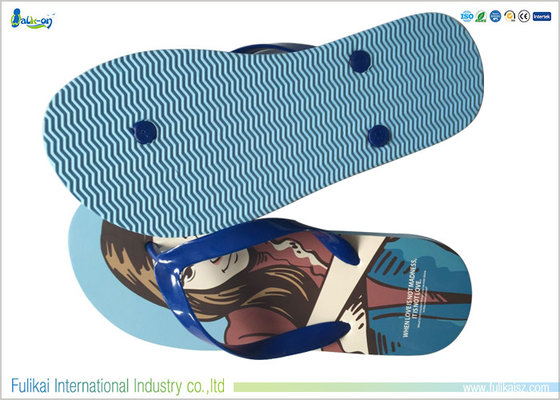Summer Romantic Promotion Slipper, Light Blue Color And Size 390*250mm