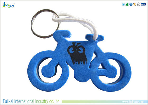 Personalized Blue High Density  EVA Foam Toys Kids Key Chains
