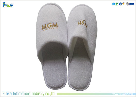 Gleitschutzpunkt-Hotelzimmer-Pantoffel-weiße Flipflop-Schwamm-Ferse