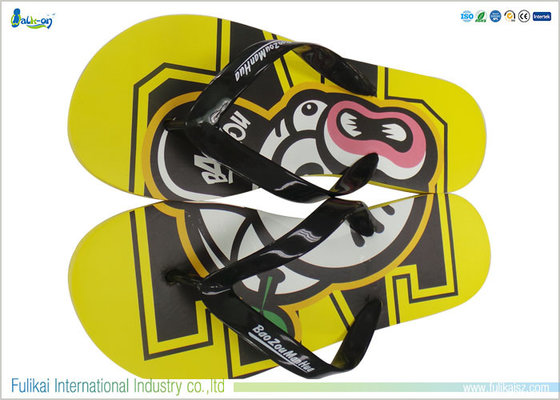 Full Color Printing Platform Flip Flops Customize Cartoon Style Gender Size