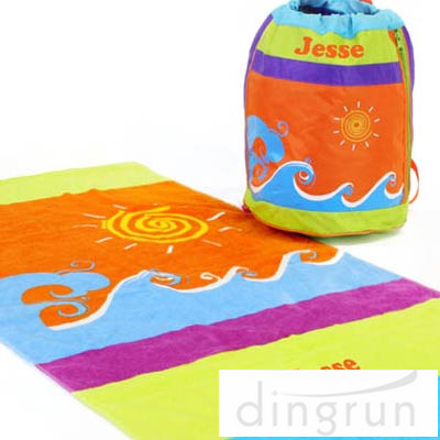 Supper Soft Cotton Custom Printed Beach Towels Dryfast OEM Welcome​