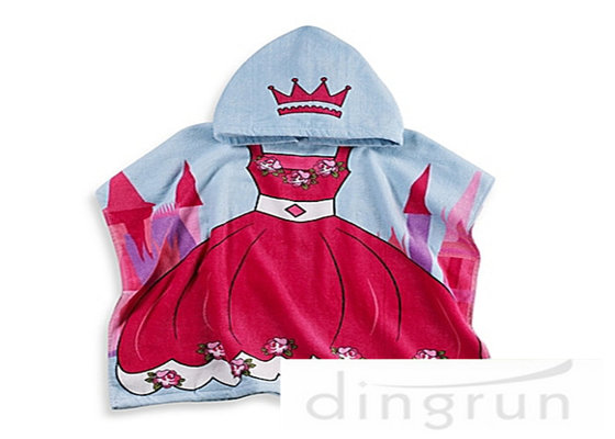 AZO Free Swimming Towel Poncho , Beach Towel Poncho For Surfing