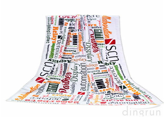 Plain Style Custom Printed Beach Towels Monogrammed For Travel