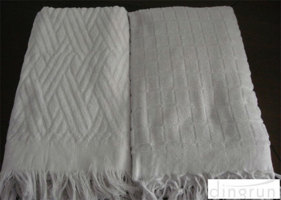 Persoanlized Pure Polyester Hajj Ihram Clothing For Adults White Color