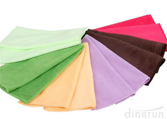 Microfiber Bath Towels Green , Microfiber Cleaning Towel For Home