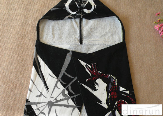 Super Soft Spiderman Hooded Towel For Big Kids OEM Available DR-PT-18
