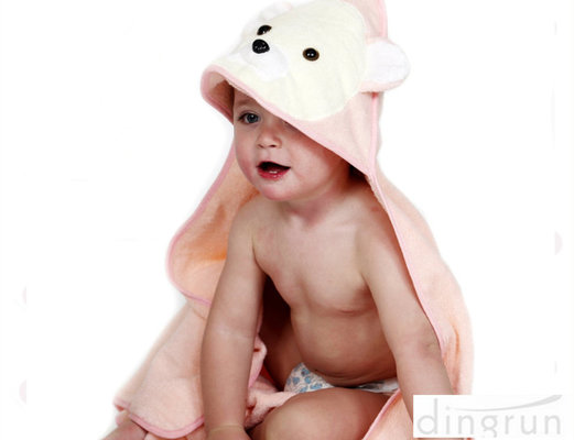 Comfortable Warm Baby Hooded Towels To Wrap / Dry Baby DR-BHT-02