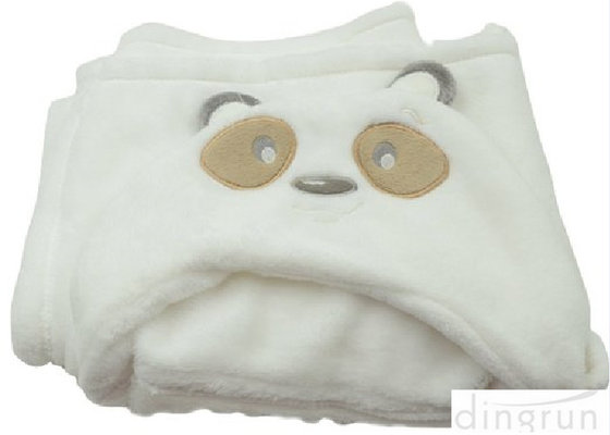 Lovely Custom Baby Hooded Towels For Kids Pure Cotton 75*75cm