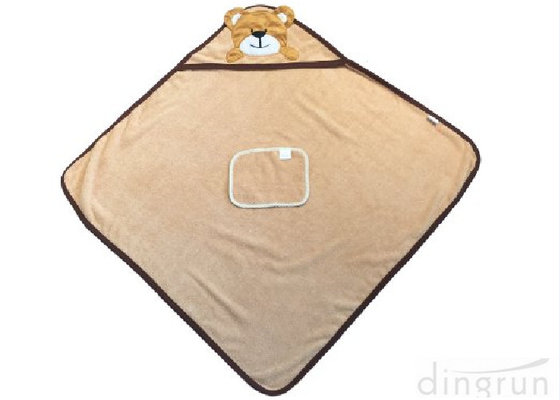 OEM Accepted Baby Hooded Towels For Toddlers Various Designs 75*75cm