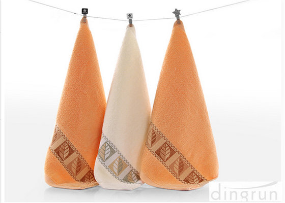 Solid Color Durable Hand Wash Towels 100% Cotton Terry Towel DR-HT-03
