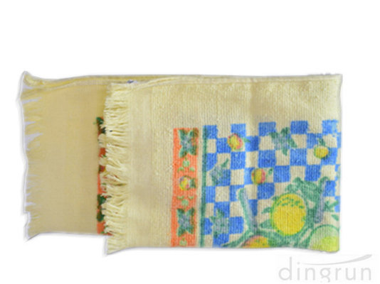 100 Cotton Dish Towels , Kitchen Dish Cloths For Home / Hotel