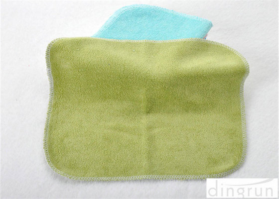 Polyester Microfiber Face Cloth , Lime Green Towels For Sports