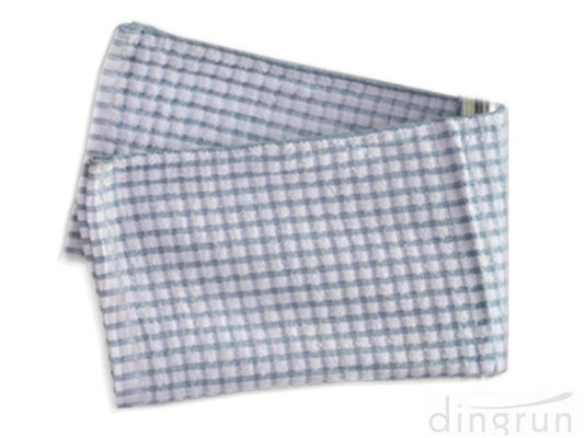 Azo Free Striped Tea Towels , Cotton Kitchen Towels For Restaurant