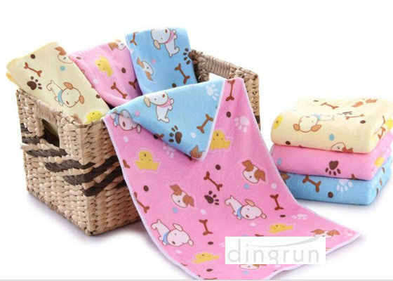 Kids water absorbent towels , Dog Design lightweight towels quick drying 60*120cm