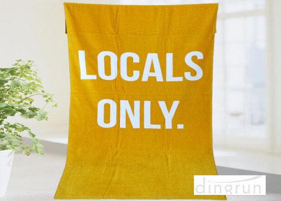Soft Fast Dry Personalized Beach Towels Monogrammed For Adults , Full Color Reactive Printed