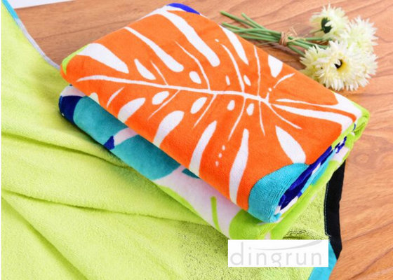 Big Plain Style Velour Luxury Cool Beach Towels 100*180cm Extra Absorbent