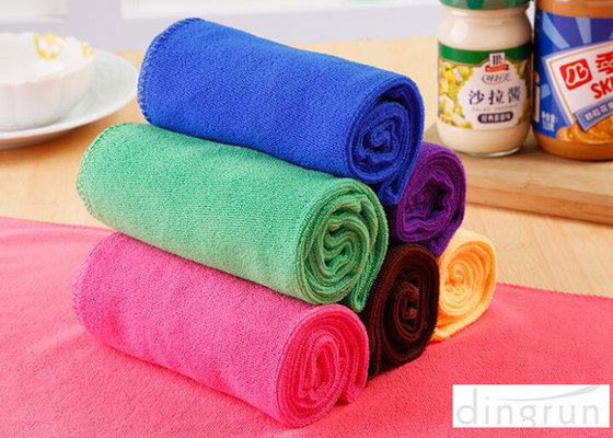 Household Microfiber Cleaning Towels Kitchen Use 70*50cm Strong Water Absorption