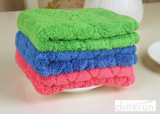 Custom Logo Various Colored Microfiber Car Cleaning Cloth Eco - Friendly 40*50cm