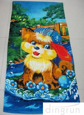 Brand Print Cartoon Travel Custom Microfiber Towels Fabric Quick Drying Outdoors Sports