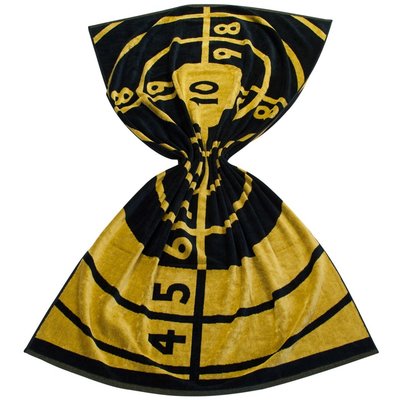 New Design Custom Outdoor Beach Towel Double Velour Two Side Printed