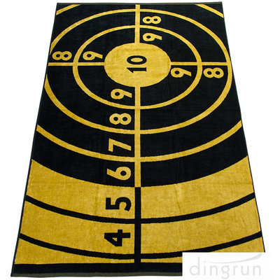 Comfortable 100% Cotton Customize Beach Towels 80*160cm Bright Color Design
