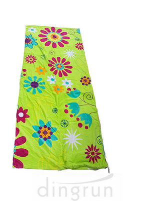 Folded And Rolled Custom Printed Beach Towels Packed Into A Towel Bag With Rope Drawstring