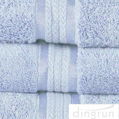 Natural Skin Care Luxury Hand Towels Bathroom Pure Color Machine Washable