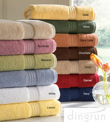 Skin Care Super Soft Cotton Bath Towels Chemical Free For Family Different Sizes