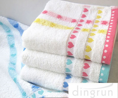 Yarn Dyed Pattern Face Wash Towel Fashionable Design Multi Functional