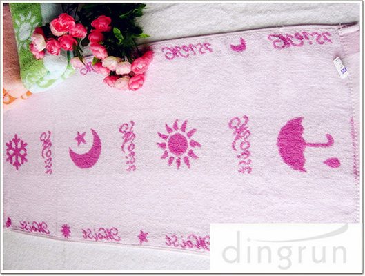 Premium Antibacterial Face Cloth Comfortable For Home / Hotel 30*60cm