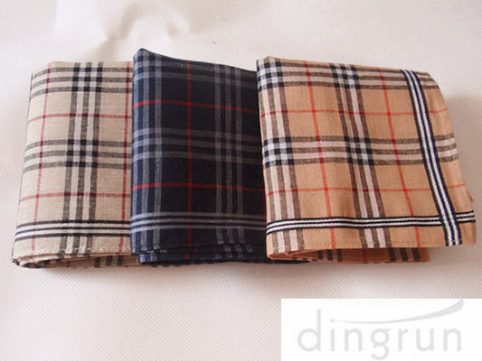 Luxury 100% Cotton Face Wash Towel Simple Pattern For Houseuse