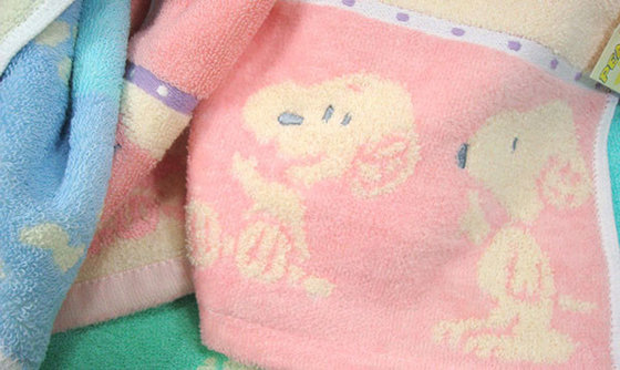 Premium Cartoon Personalized Face Wash Towel Anti Static 280 - 550GSM
