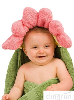 Premium Organic Cotton Baby Hooded Towels Soft Touch Eco-Friendly