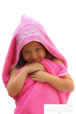 OEM Welcome Durable Hooded Poncho Beach Towels Skin Friendly Soft