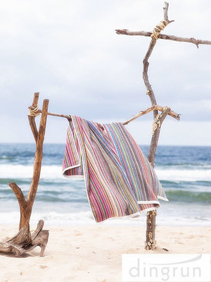Premium Cotton 320gsm lightweight beach towels Quick Dry Easy Wash AZO Free