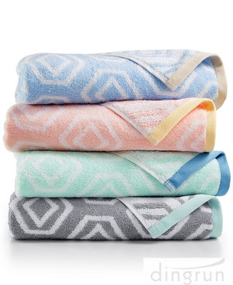 Simple Designs Personalized Face Wash Towel Printing Low Cadmium 14x30 Inch