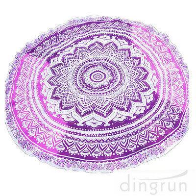 Premium Cotton Custom Printed Beach Towels  Easy Wash AZO Free Dryfast