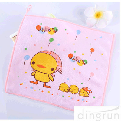 Pure Cotton Face Washer Towel  , Soft Wash Towel Face Towels For Sensitive Skin