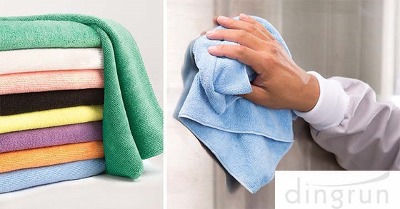 Colorful Custom Microfiber Towels Dry Fast Cotton Face Cleansing Towel