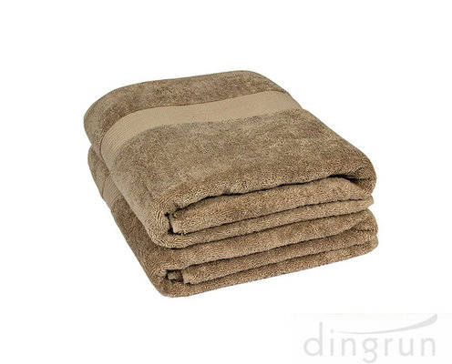 Extra Large Luxury Cotton Bath Towels 34 x 56 Inch Size 650gsm Weight For Hotel