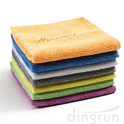 Non - Abrasive Microfiber Cleaning Towel Easy Carrying  For Home 30 * 30cm
