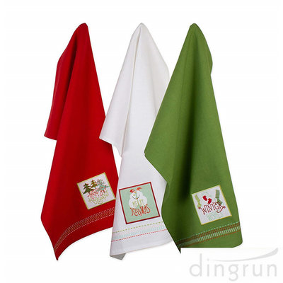 Christmas Holiday Dish Towels Kitchen Towels Hand Towels For Home Gift