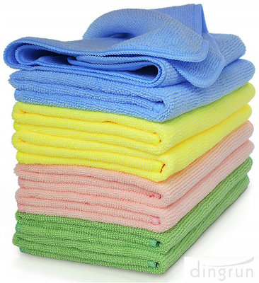 High Absorbent Microfiber Cleaning Cloths Towel For Kitchen Car Windows